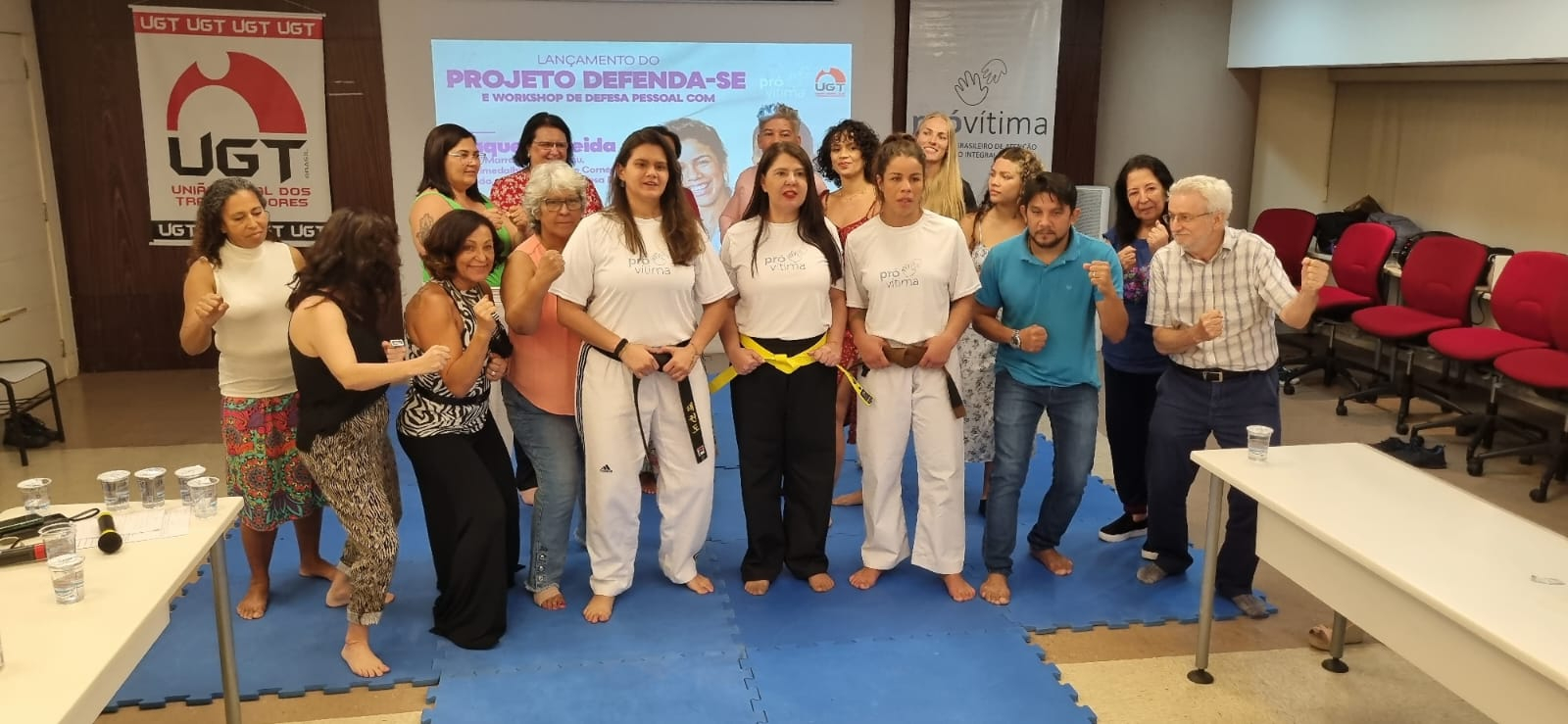 UGT e Instituto Pró-Vítima se unem para lançar o Projeto Defenda-se