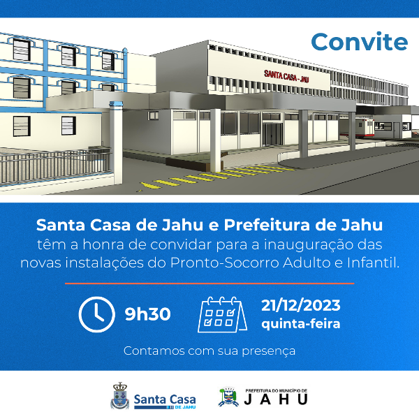 Santa Casa de Jahu marca data para reinaugurar ampliação do pronto-socorro